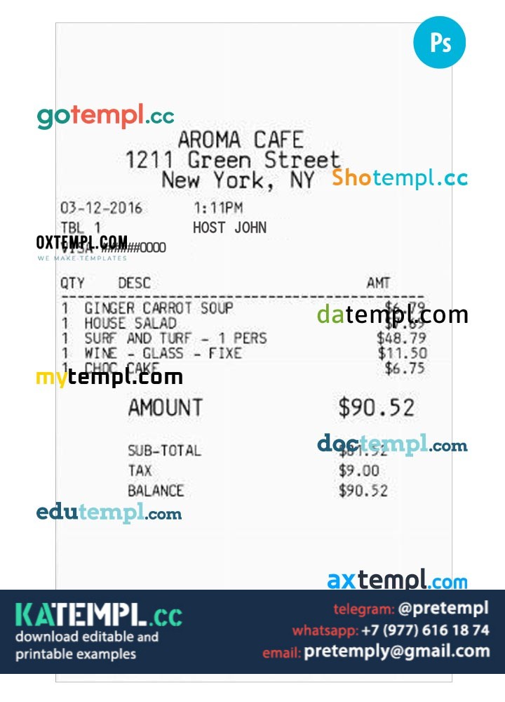 generate CAFE payment check PSD