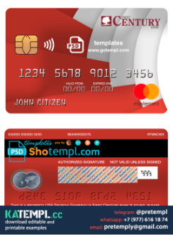 generate USA Georgia Gainesville First century bank mastercard fully ...