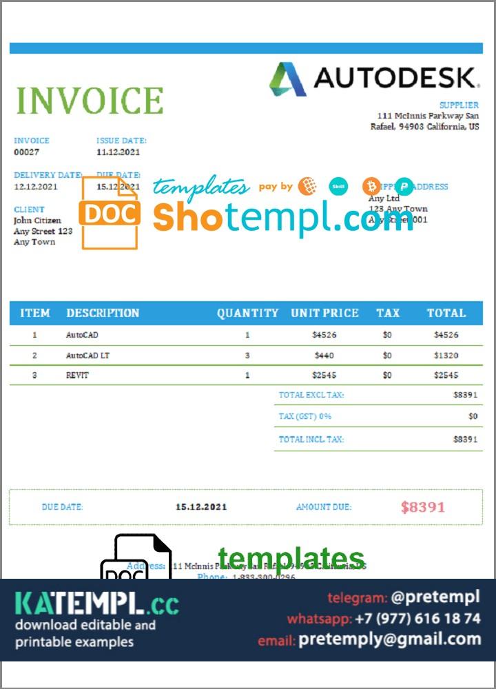 generate India Vijaya Traders Private Limited Company invoice in Word ...