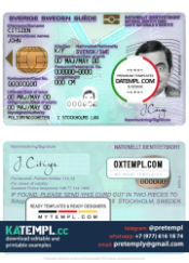 generate Sweden ID in PSD format